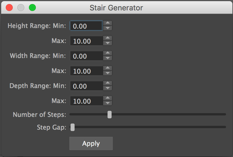 Stair Generators (Maya 2017) – Sunil Nayak